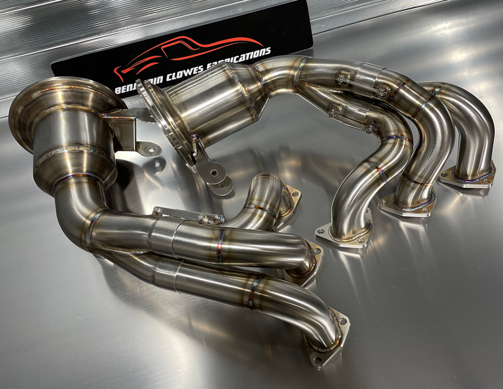 PORSCHE 992 GT3 / GT3 RS / ST HEADERS AND 200 CELL HIGH FLOW SPORTS ...