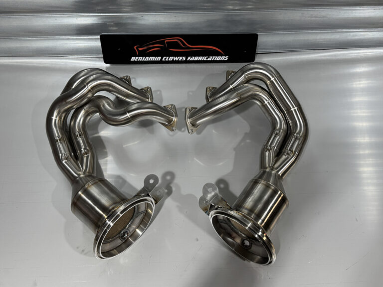PORSCHE 992 GT3 / GT3RS / ST RACE MANIFOLDS OEM V BAND - BC Fabs
